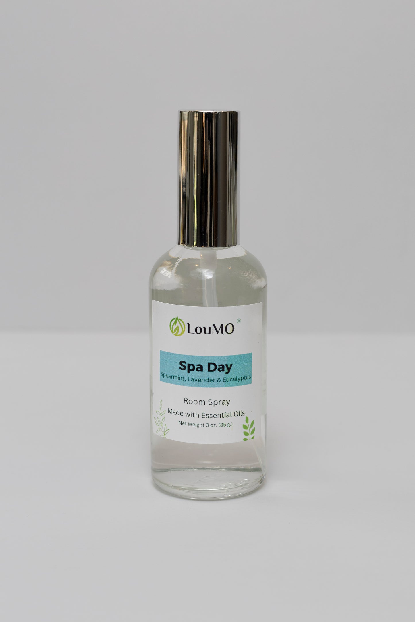 Room Spray - Spa Day - Spearmint, Lavender & Eucalyptus – LouMO Candles