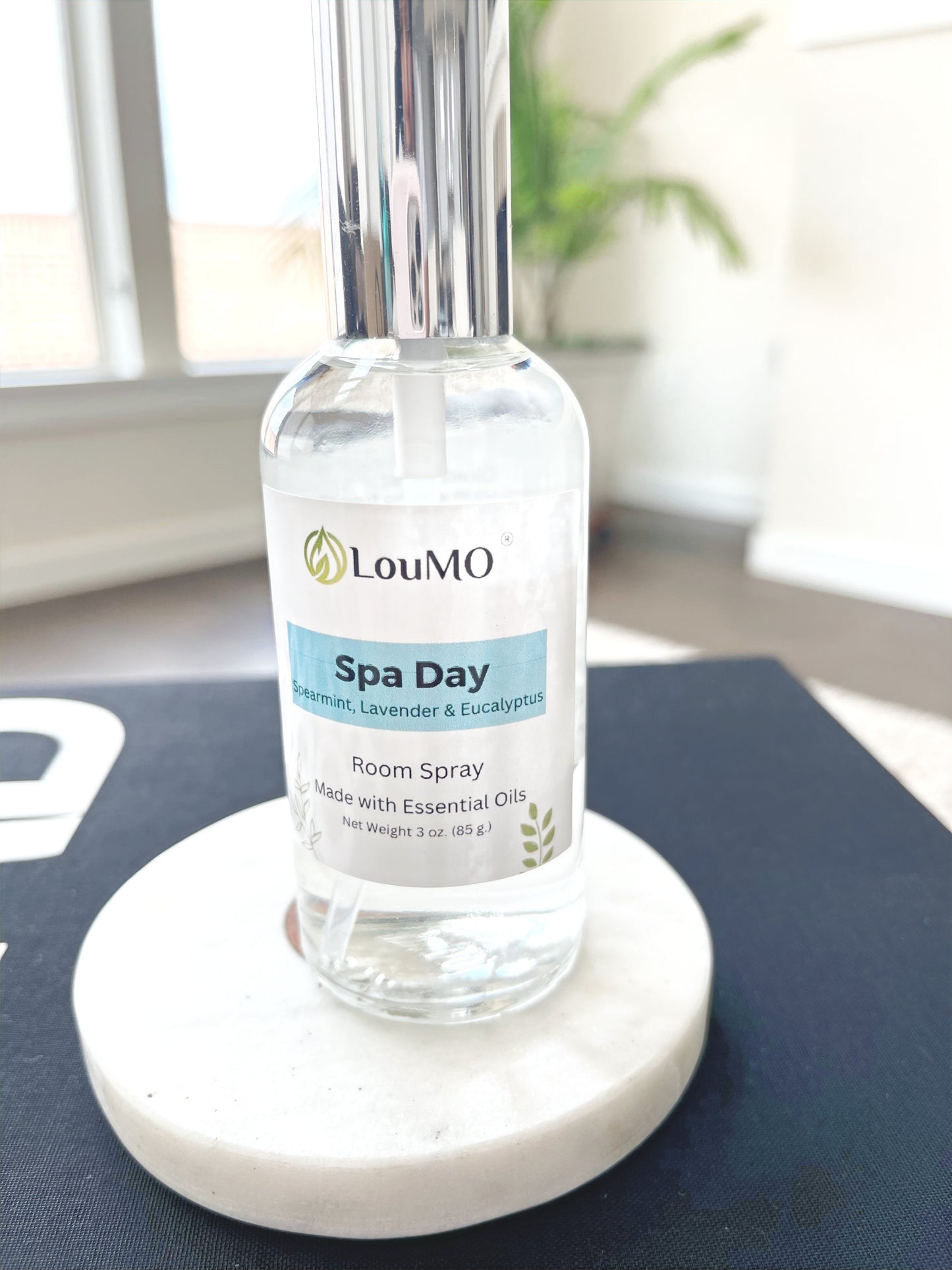 Room Spray - Spa Day - Spearmint, Lavender & Eucalyptus – LouMO Candles